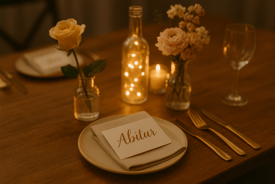 Der perfekte Abschluss: Ideen, Deko und Merchandising
