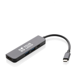 Recycelter Alu-Hub mit Anschlüssen und HDMI | Ab 14,22€